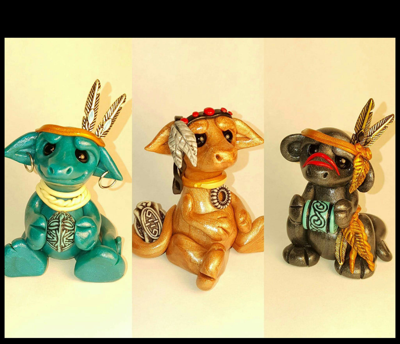 Native American Dragons – Polymer Clay Superstore